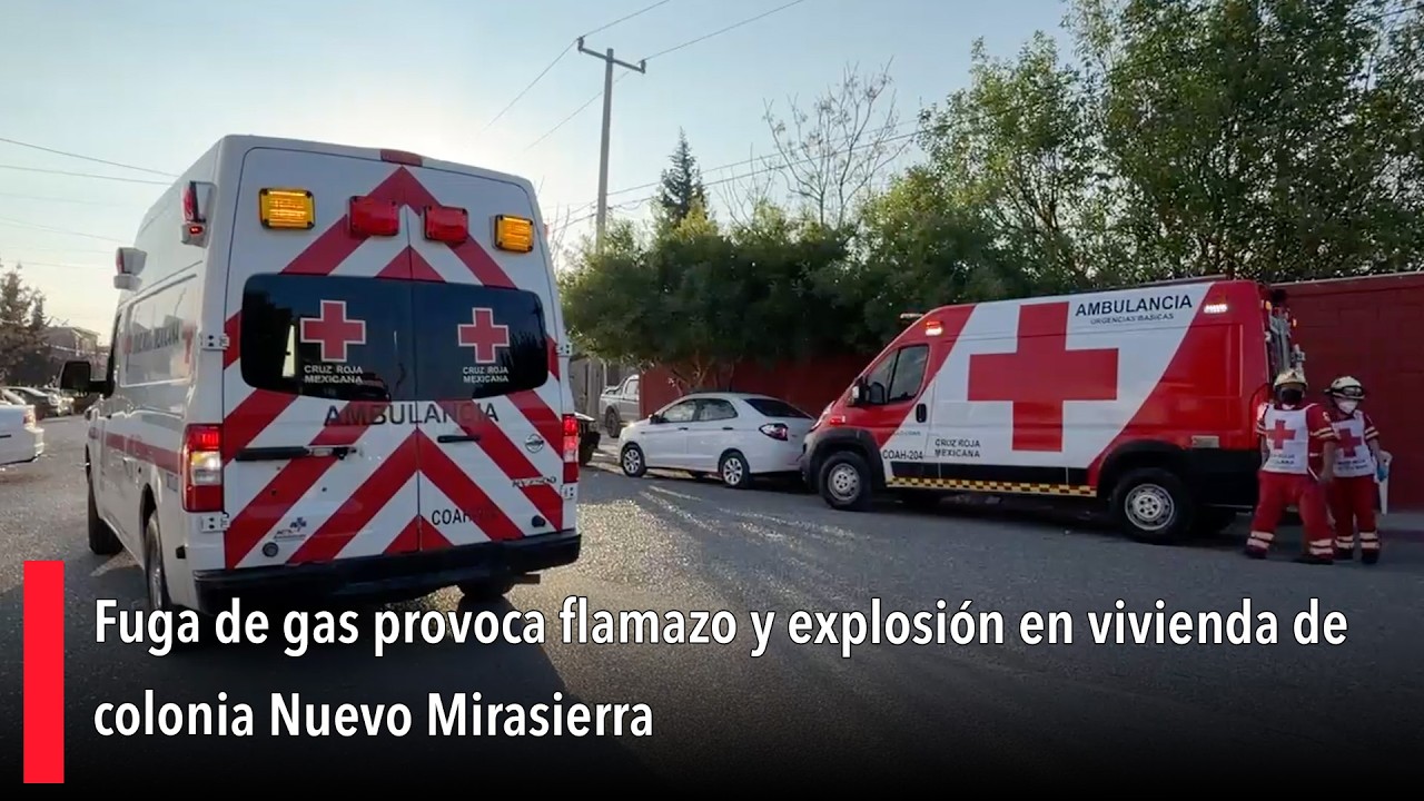 Fuga de gas provoca flamazo y explosión en vivienda de colonia Nuevo ...