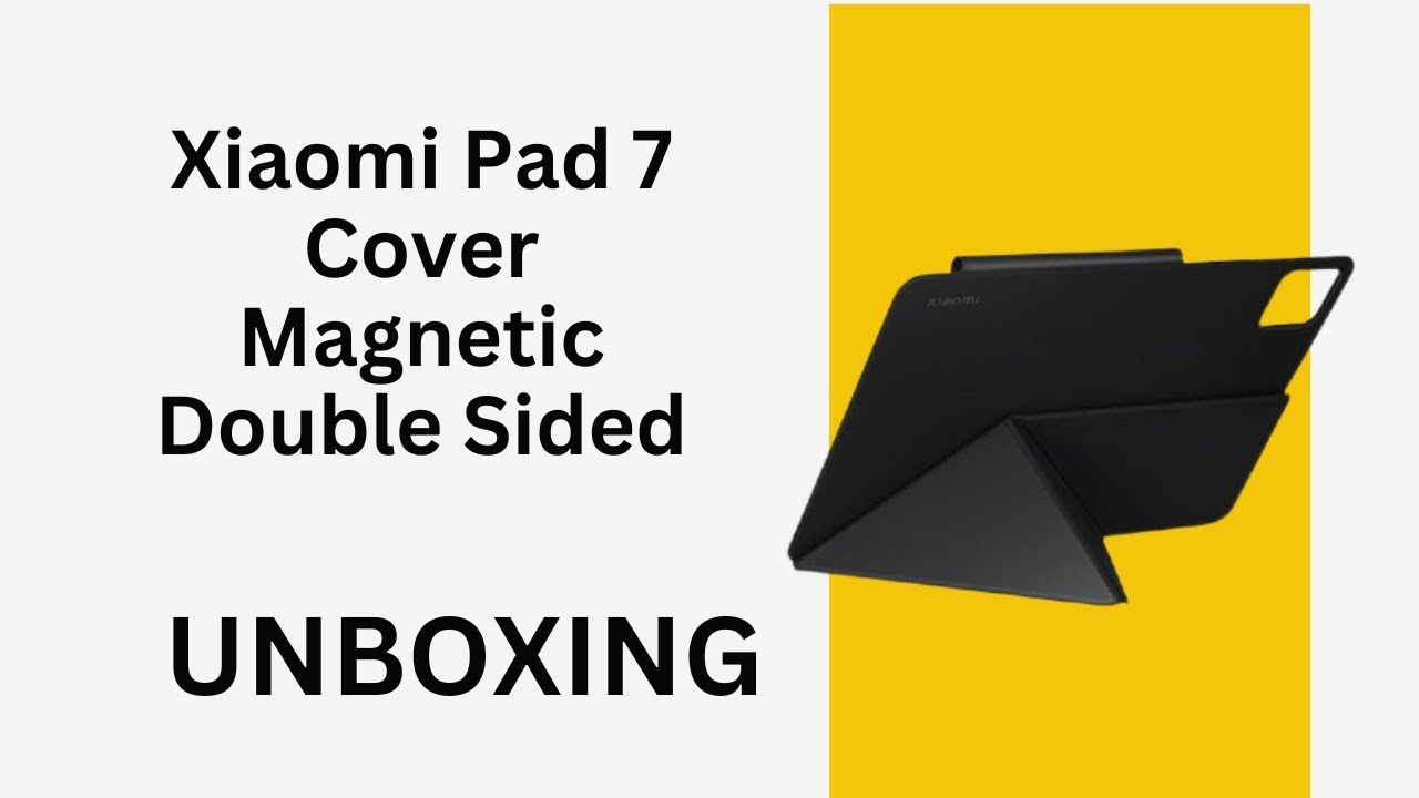 Xiaomi Pad 7 Cover | Magnetic Double Sided | Xiaomi Orignal Cover - YouTube