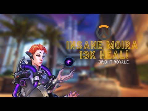 13K HEALING - INSANE MOIRA OVERWATCH 2 GAMEPLAY - YouTube