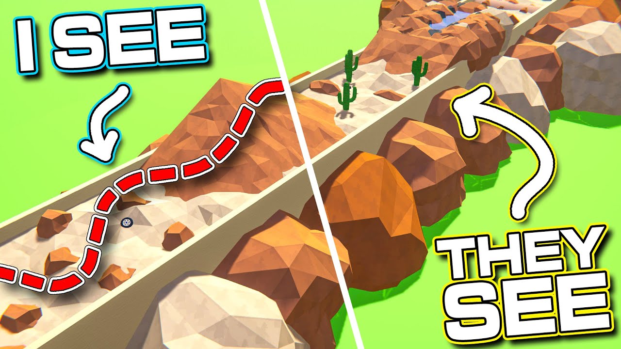 I Made a HIDDEN Optimal Path in a Rock Crawling Track! - YouTube