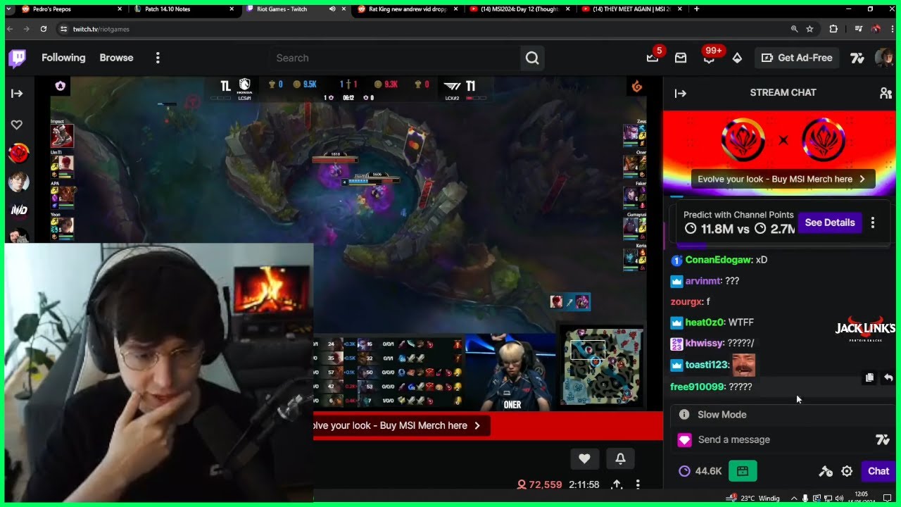TL Voice Comms Leak Into The Main Frame - YouTube