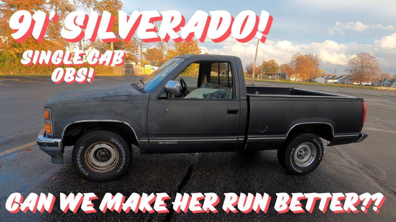 Can We Make It Run Better!? 91 Chevy Silverado OBS Gets Tuned Up! - YouTube