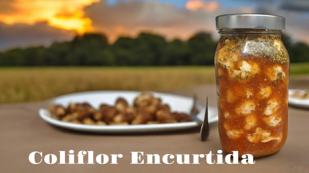 COMO HACER COLIFLOR ENCURTIDA CON VINAGRE Y ESPECIAS. EN 5 MINUTOS ⏰ ...