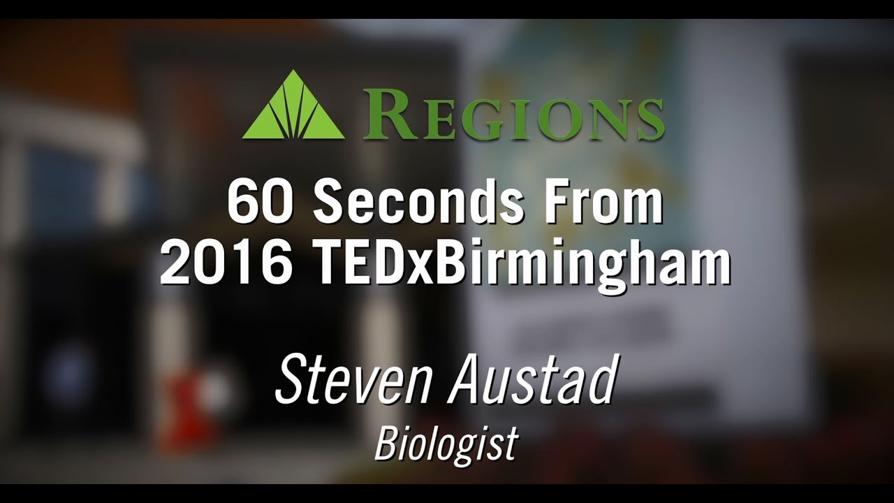 90 seconds at TEDxBirmingham 2016 with Biologist Steven Austad - YouTube