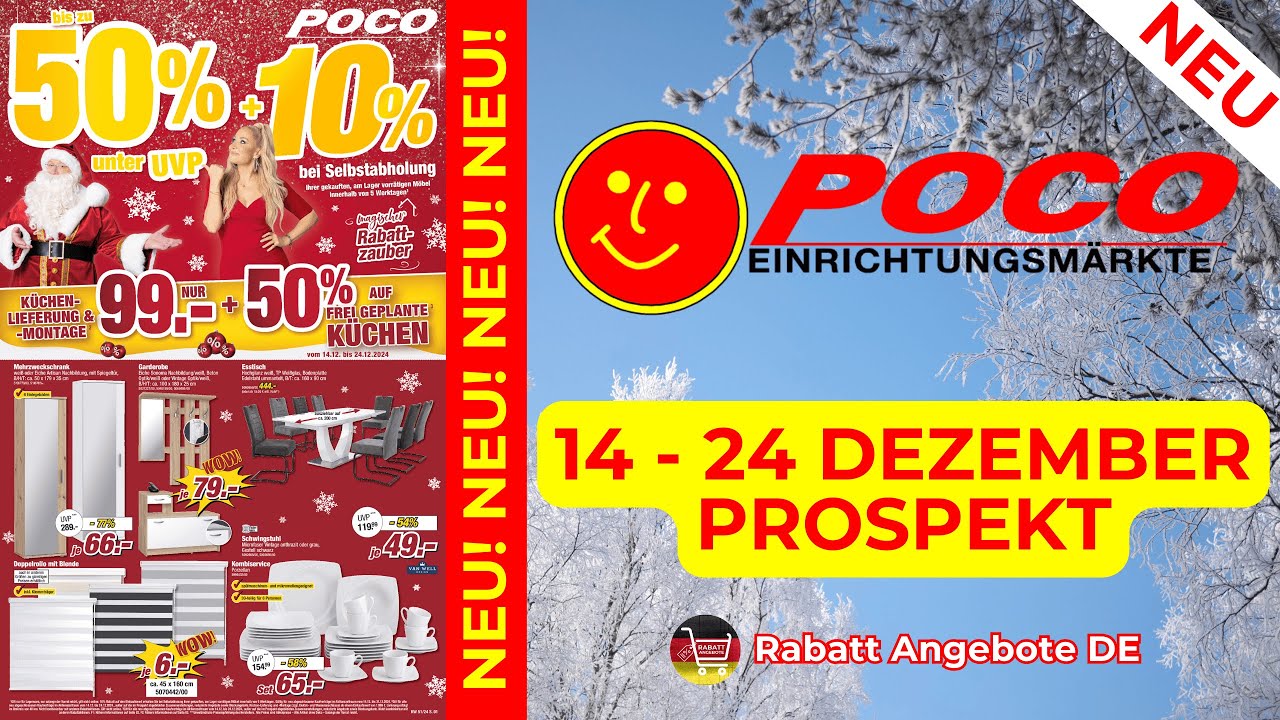 POCO Neuer Werbung Wochenprospekt | 14 Dezember - 24 Dezember Prospekt ...