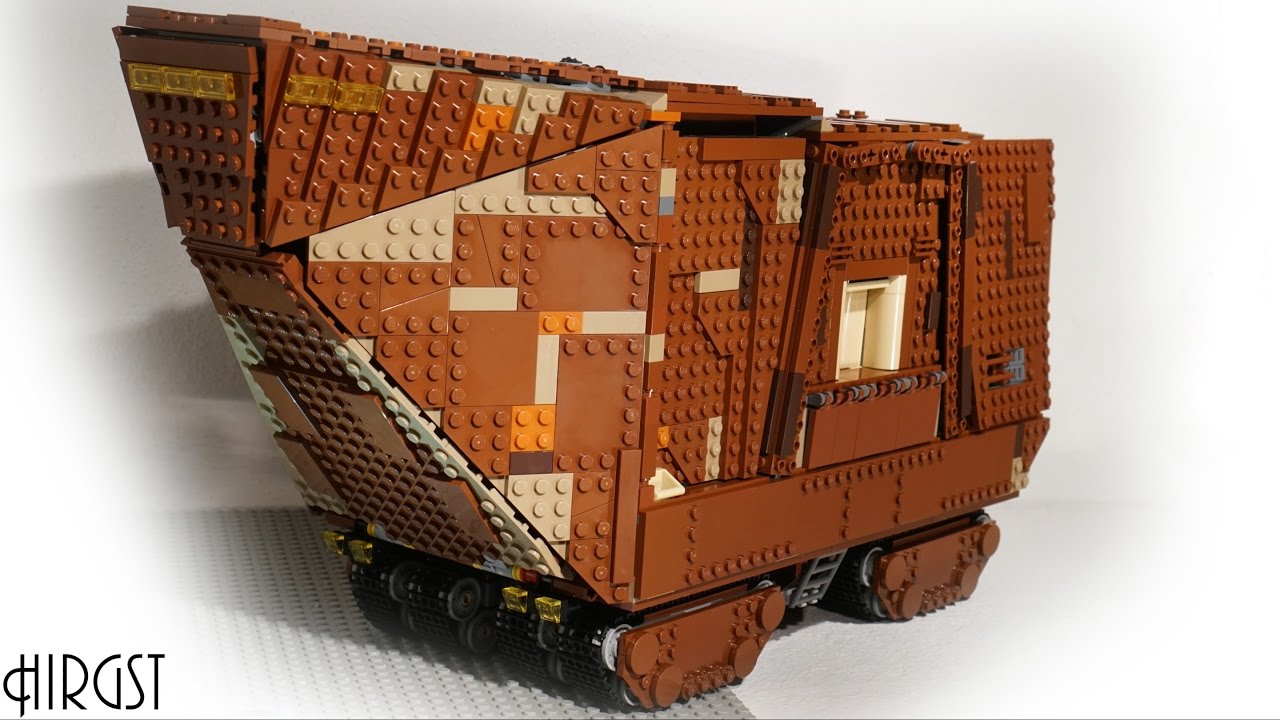 LEGO® Star Wars™ UCS 75059 Sandcrawler Time Lapse Build (alt) - YouTube