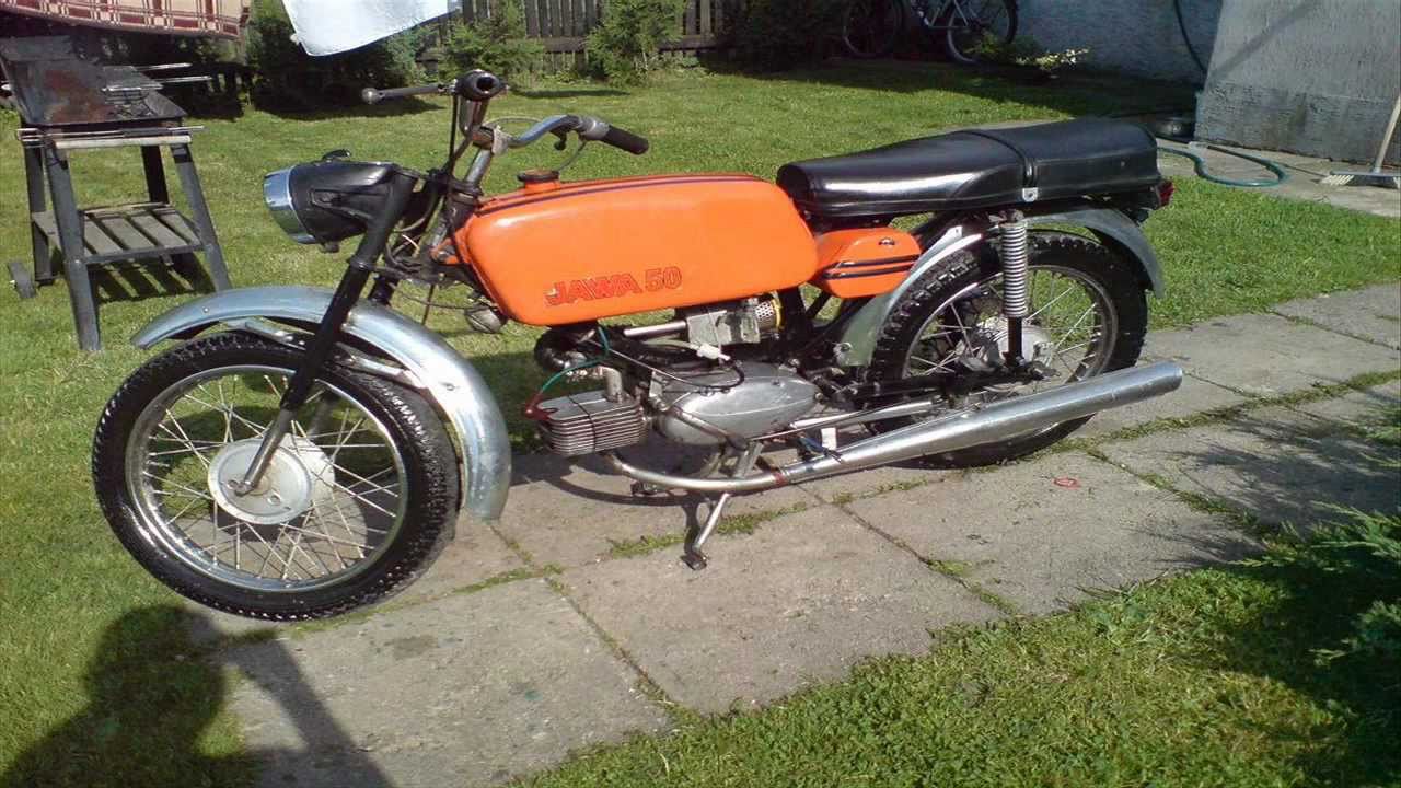 Moja jawa mustang 50. - YouTube