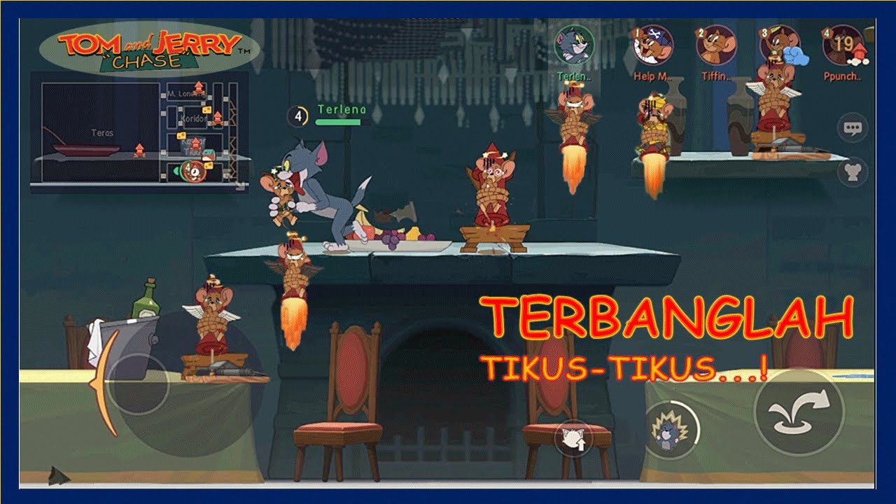 Tom And Jarry: Chase | Begini Menangkap Tikus Jerry 🚀🚀🚀 - YouTube