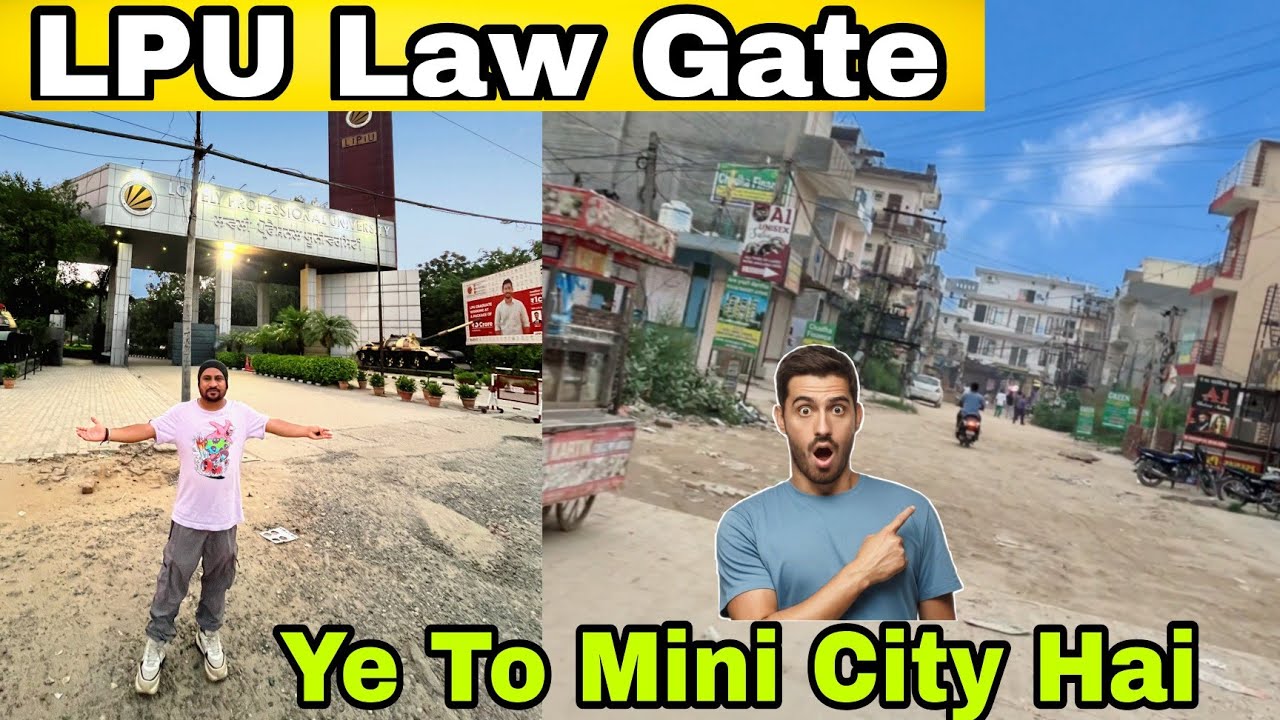 LPU Law Gate | PG Student life | Price Of Room | Lovely Professional ...