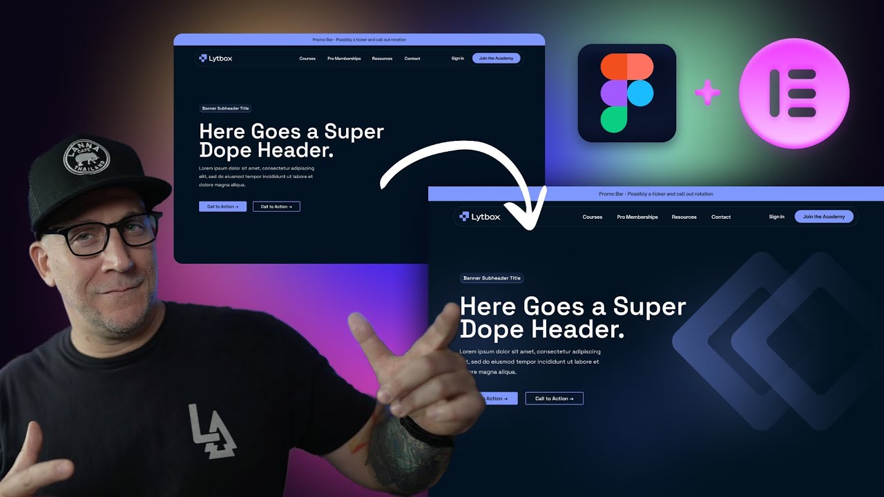 Designing Banner Graphics in Figma for Elementor Websites - YouTube