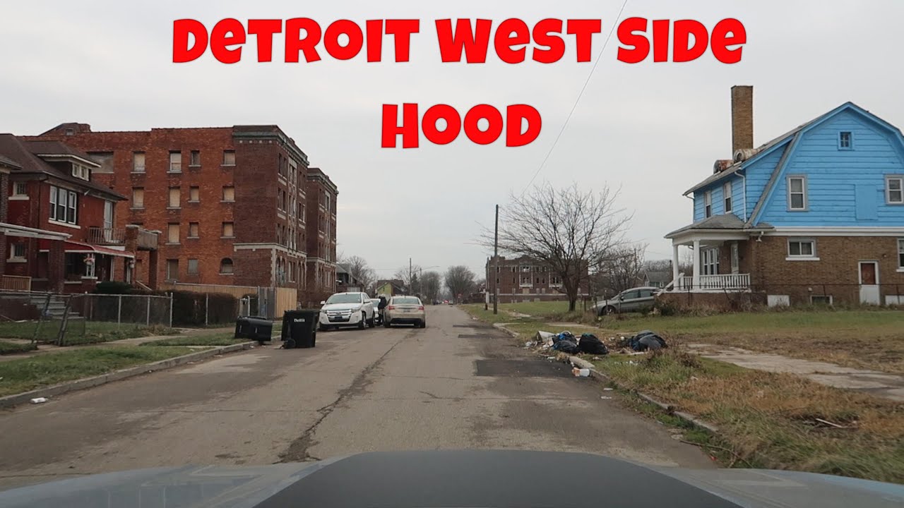 THIS IS WHAT DETROIT'S MOST VIOLENT WEST SIDE HOOD LOOKS LIKE - YouTube