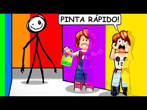HIDE AND SEEK WITH STICK FIGURE PAINT (Color or Die)