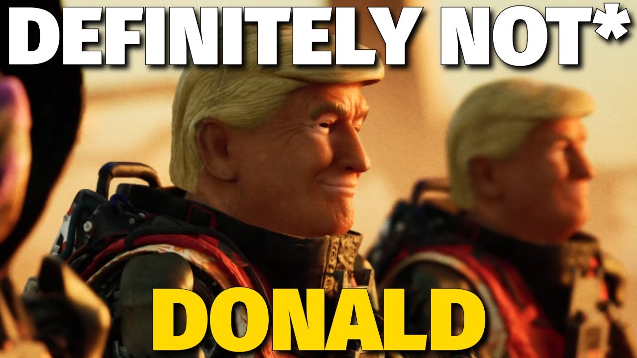 They added TRUMP and KAMALA skins in Off The Grid - YouTube