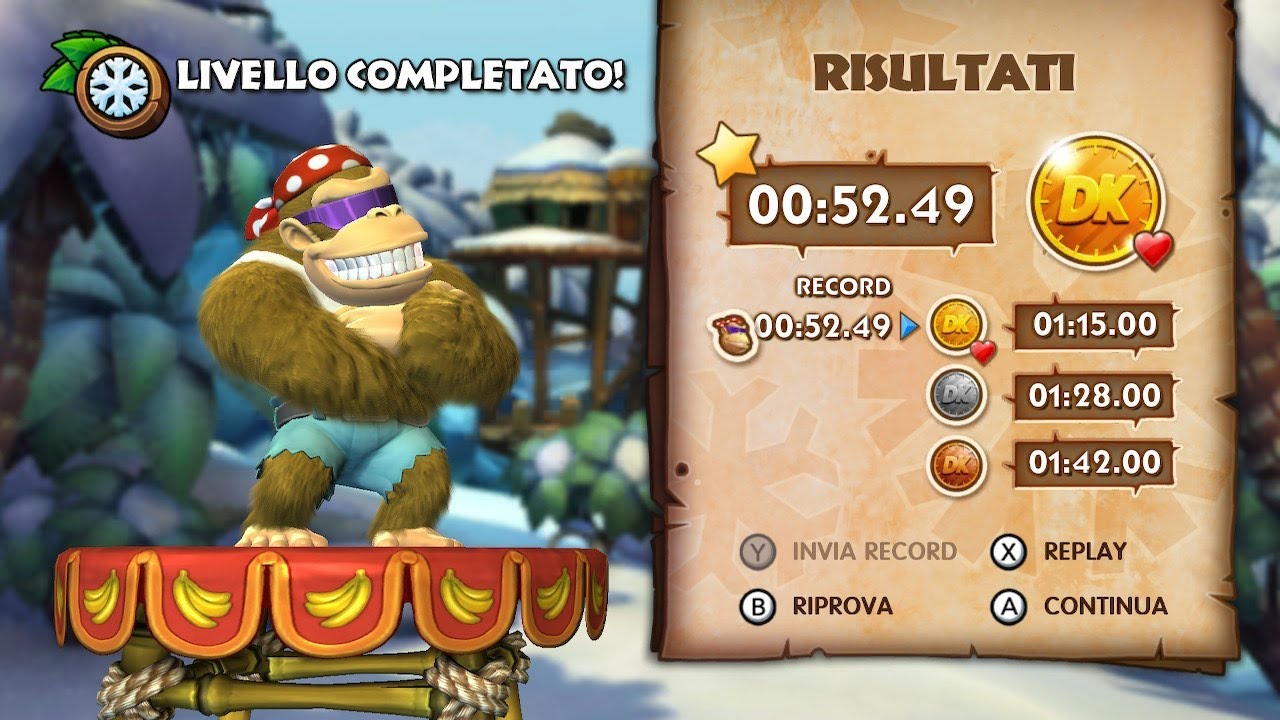 DKCTF Funky Mode 6-3 in 52.49 [Former WR] - YouTube
