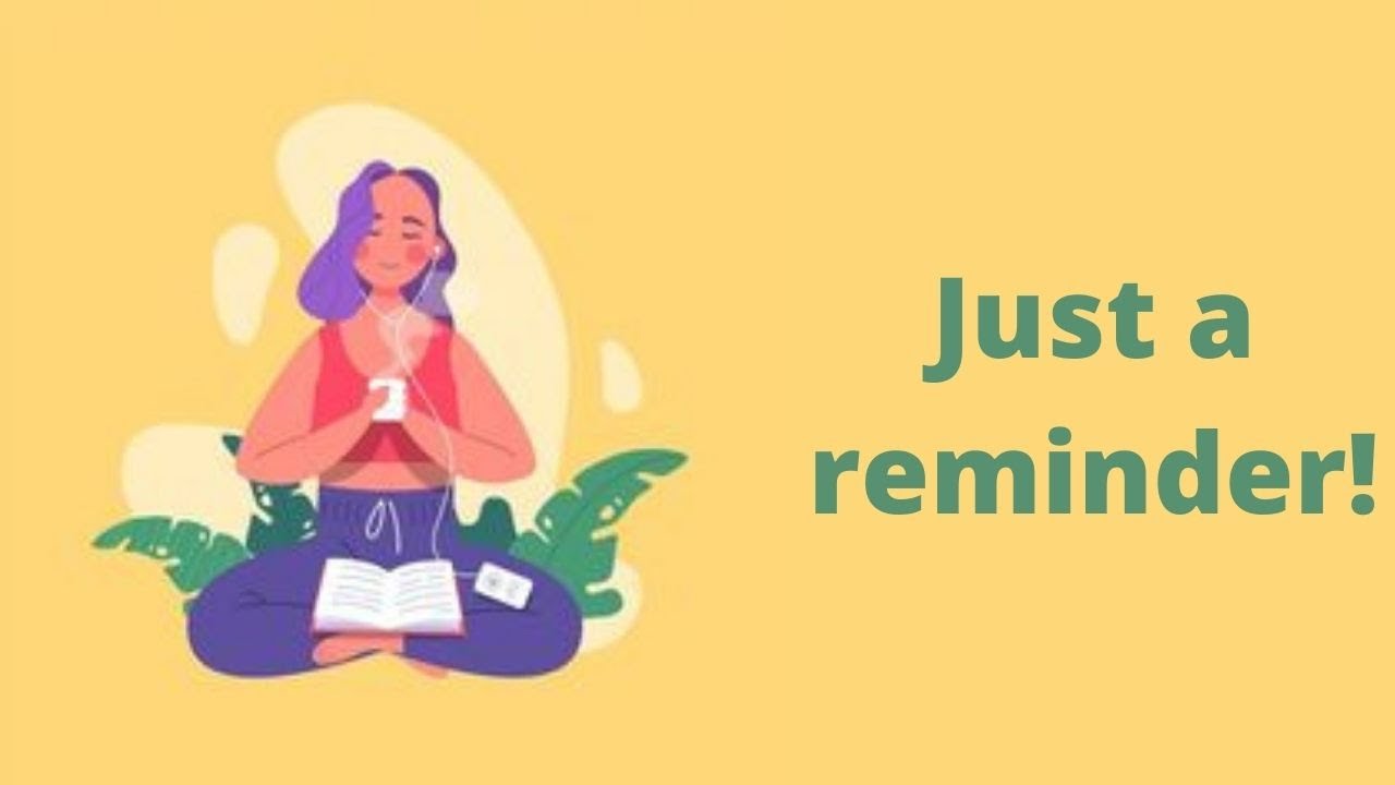 Just a reminder- Short video on importance of your health - YouTube