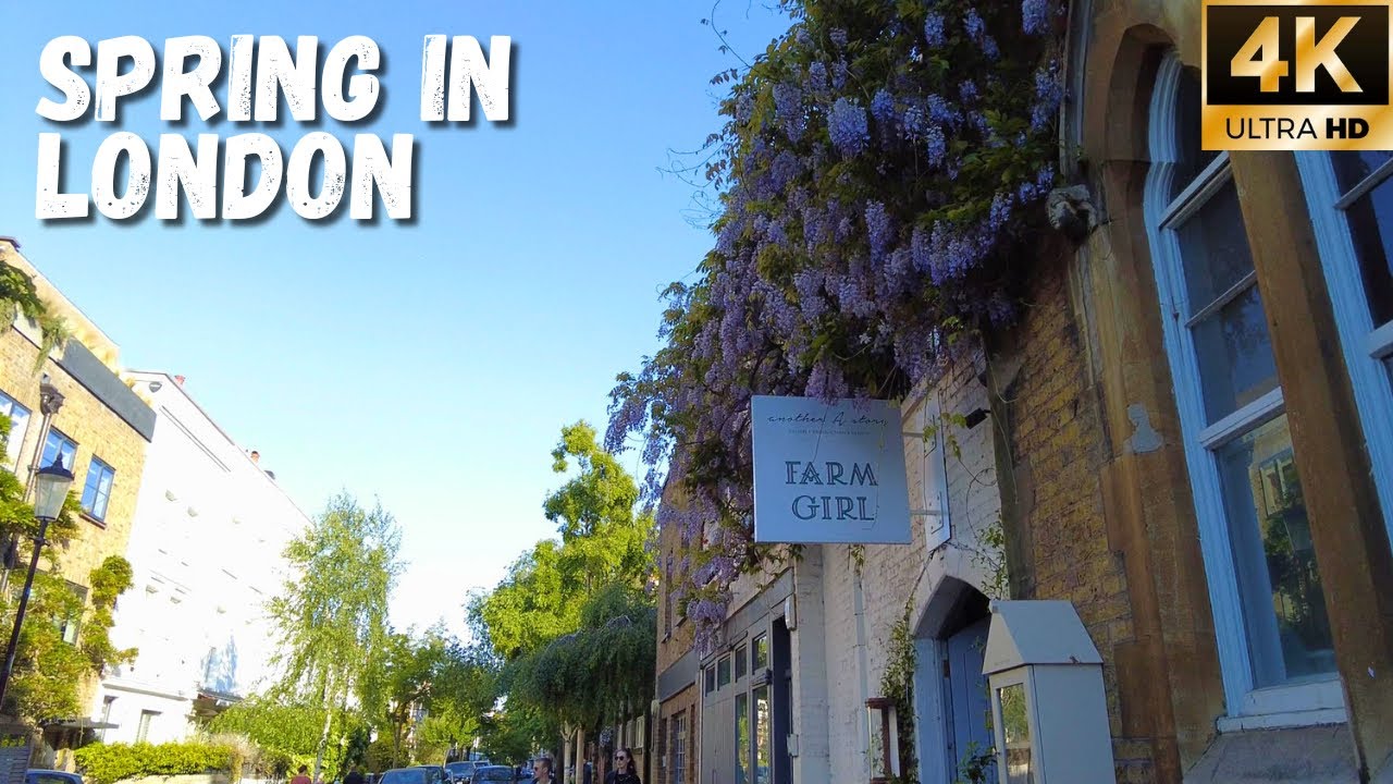 ☀️ London’s Glorious Spring Continues ☀️ | STUNNING Walk of Notting ...