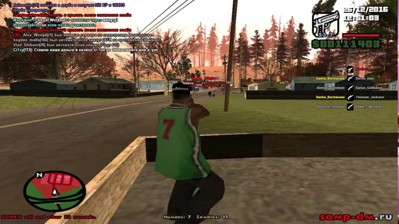 Игра на сервере с Мини играми №15.Samp-Dm.ru - YouTube