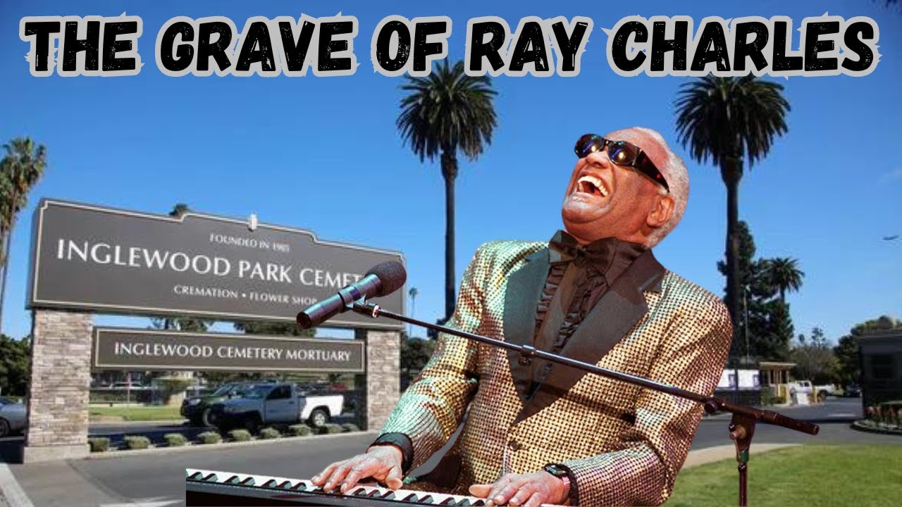 Ray Charles Grave at Inglewood Park Cemetery - YouTube