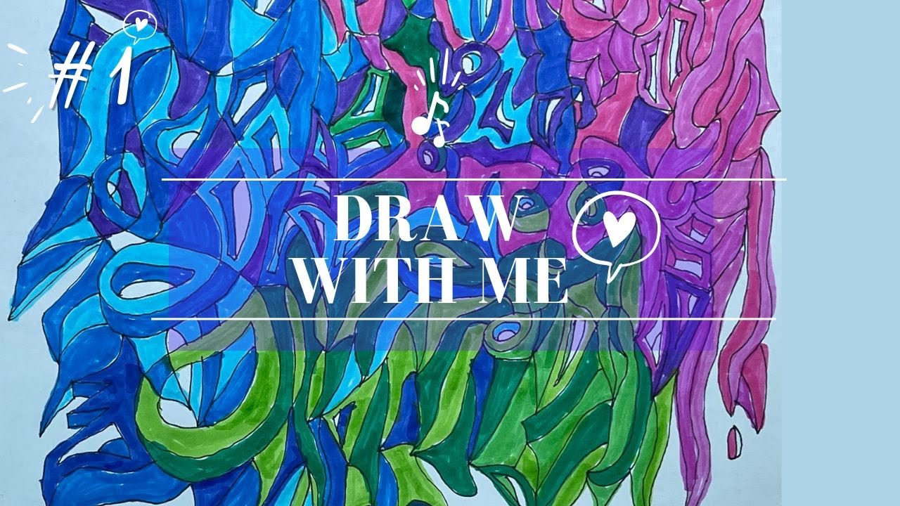 Draw with me #1 - YouTube