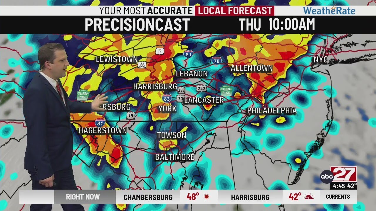 Brett's Wednesday Morning First Forecast - YouTube