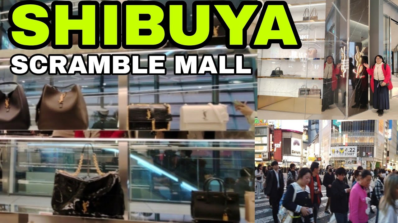 SHIBUYA SHOPPING MALL ,SHIBUYA CROSSING, HACHIKO STATUE - YouTube