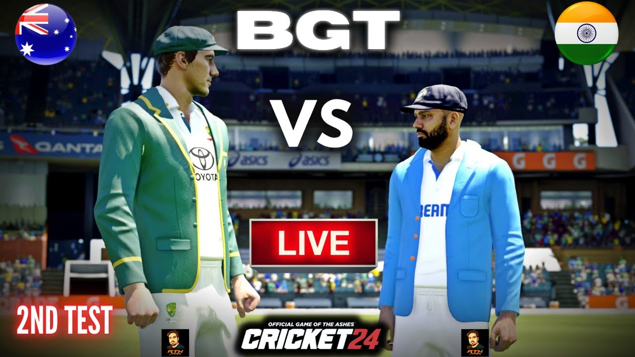 Border-Gavaskar Trophy 2024 | Australia vs India 2nd Test Match Day 2 ...