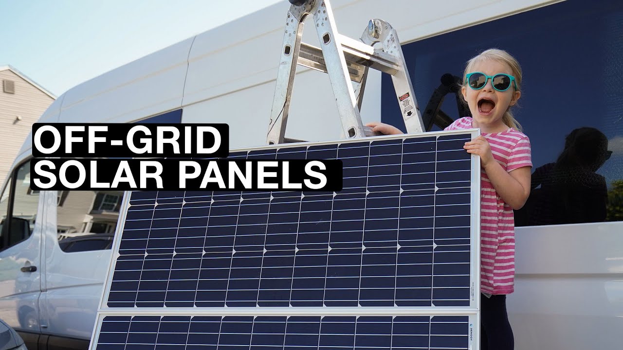 VAN LIFE BUILD: Solar Panel Install (Ep. 18) - YouTube