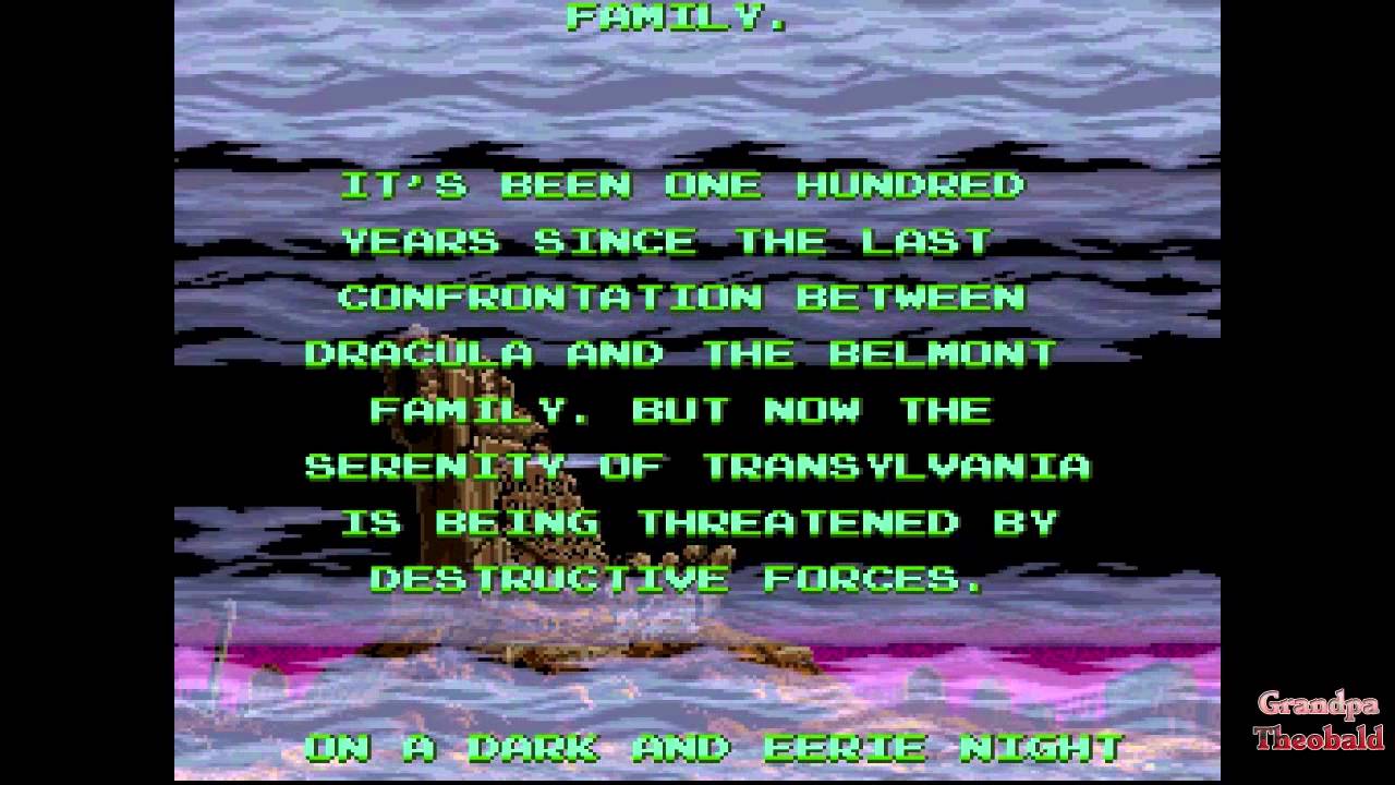 Super Castlevania IV - Dracula Intro Theme "Modern" Version - YouTube