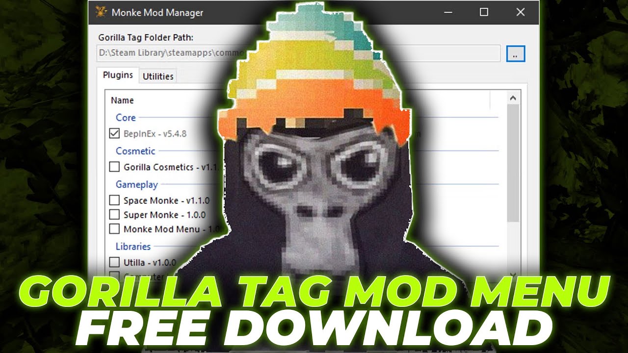 Gorilla Tag Mod Menu | Gorilla Tag Cheat Menu | FREE Gorilla Tag Hack ...