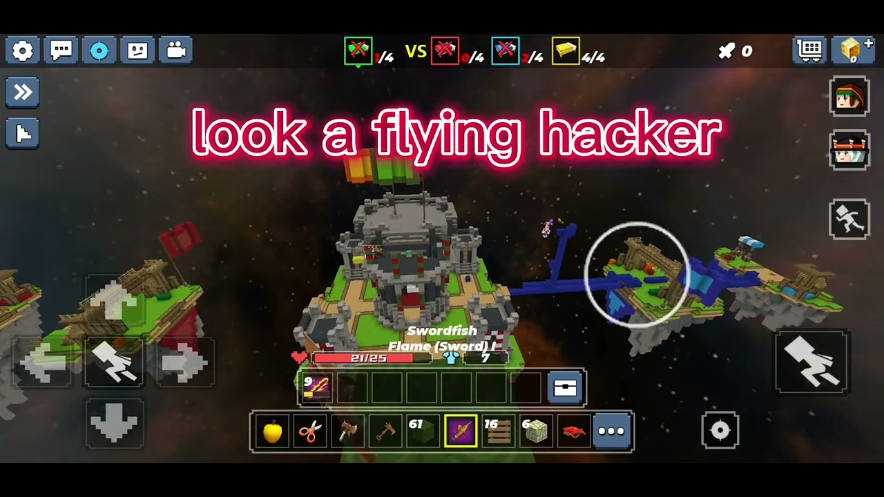 Flying player - YouTube