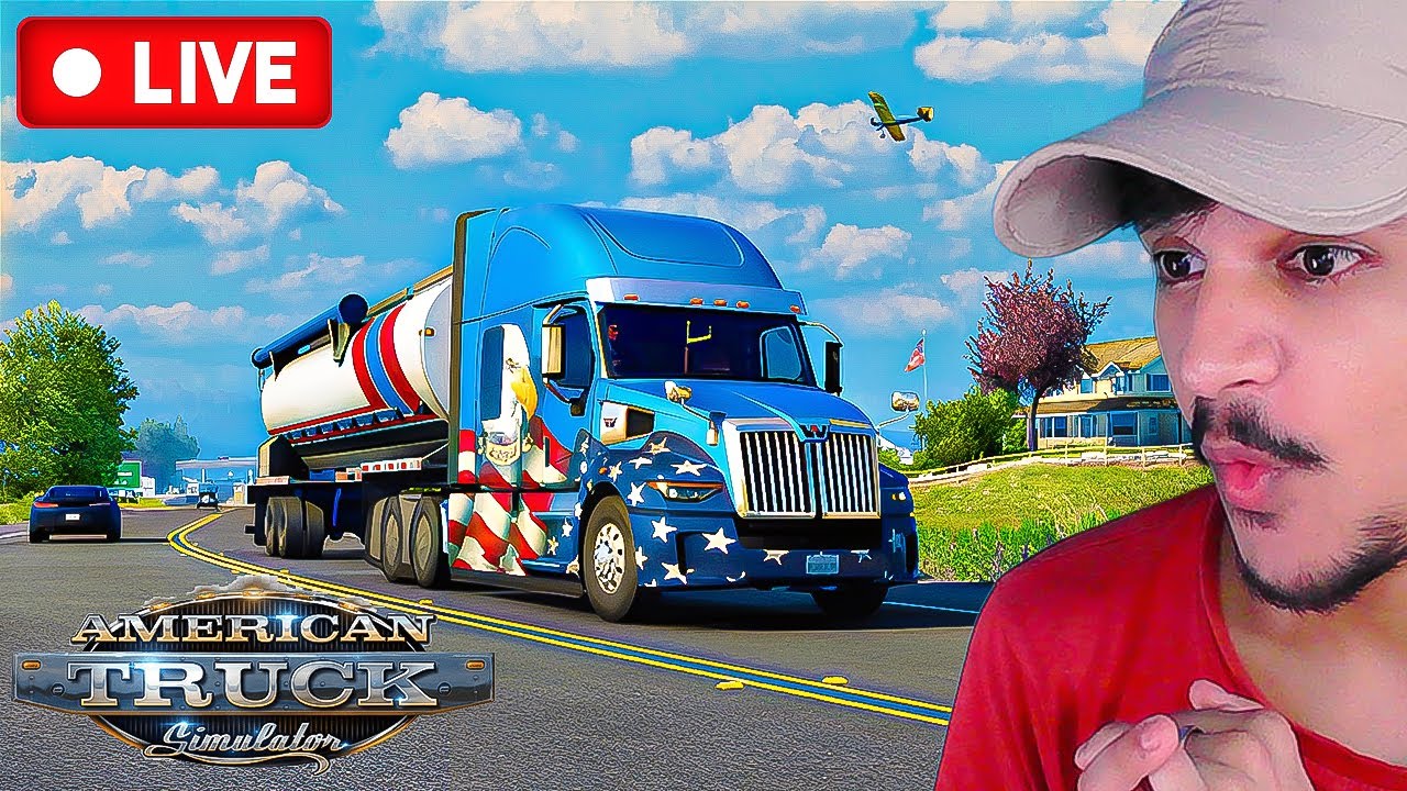 🛑 American Truck Simulator Live | PyarSM #2 - YouTube