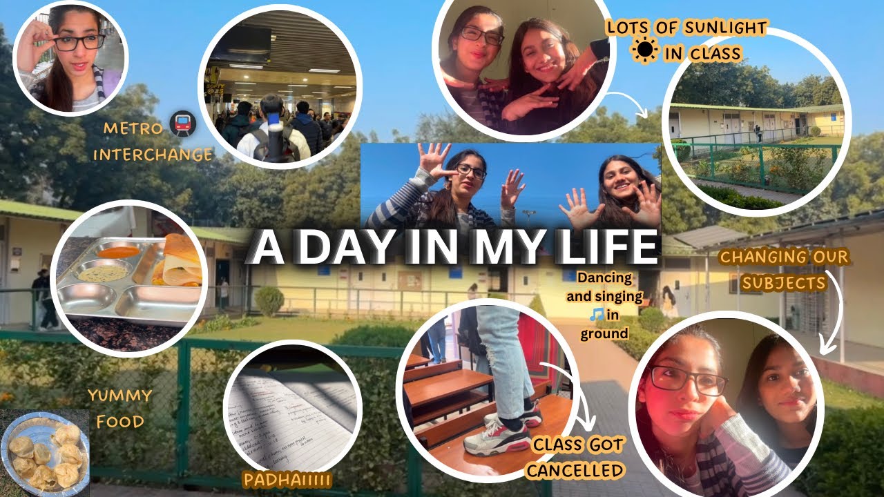 What a *REAL* College Day Looks Like: Juggling Classes,Study 📚Sessions ...