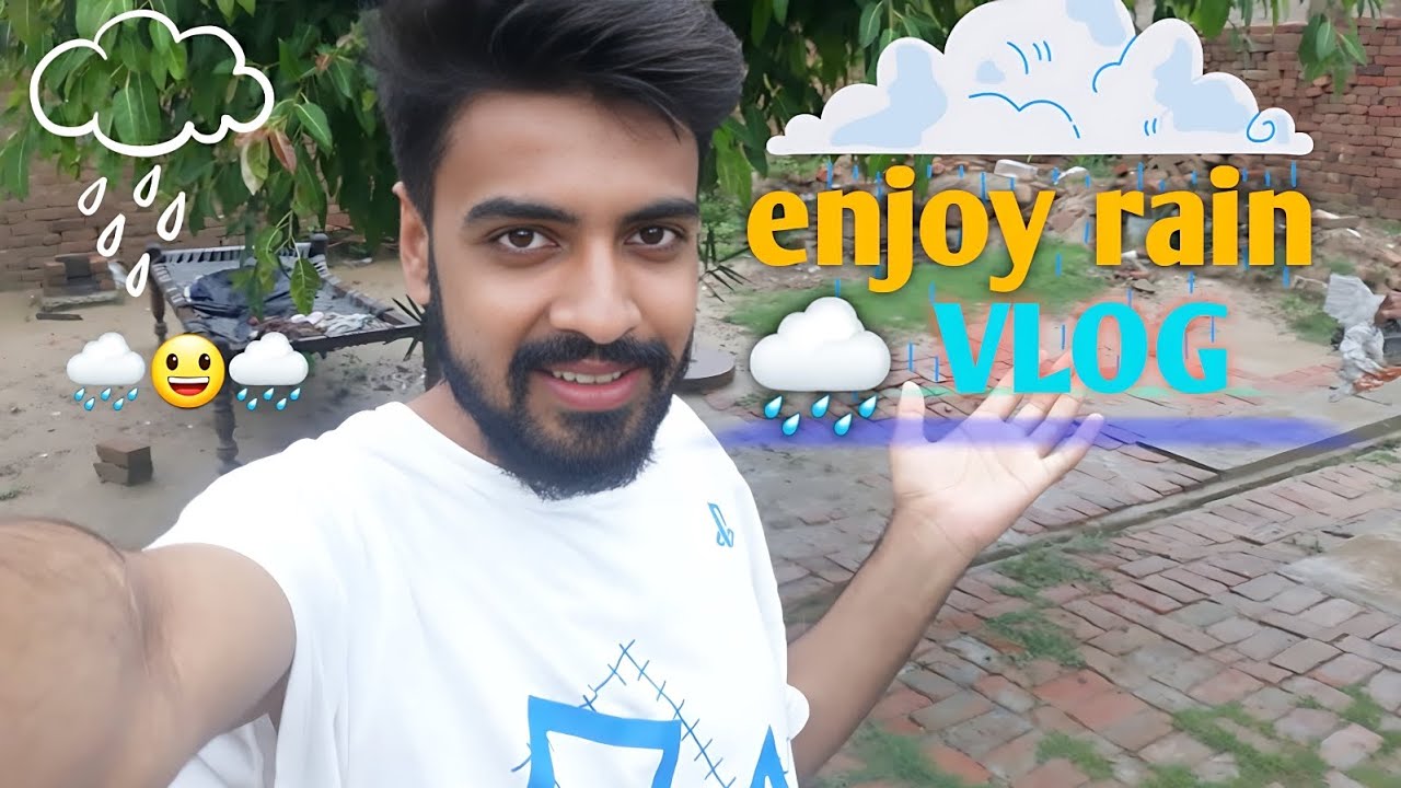 🤯Enjoy rain 🌧️ vlog | बारिश का आनंद लें| daily vlog |Barish vlog 2023 |#vlog #rain | car - YouTube