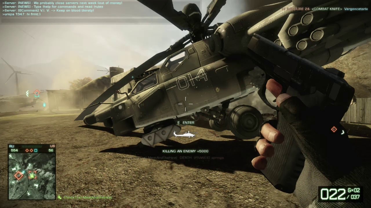 helicopter bullets #3 - YouTube