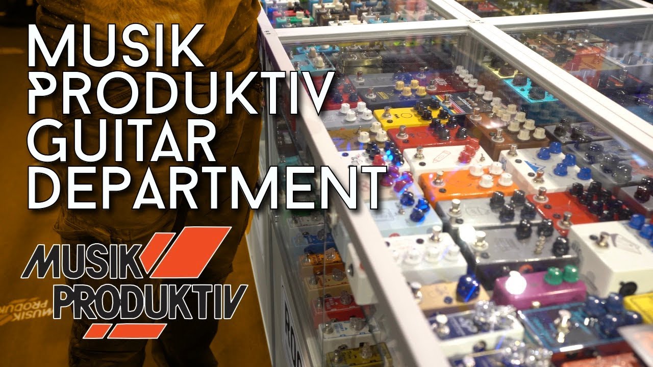 Checking out the Musik Produktiv Guitar Department - YouTube