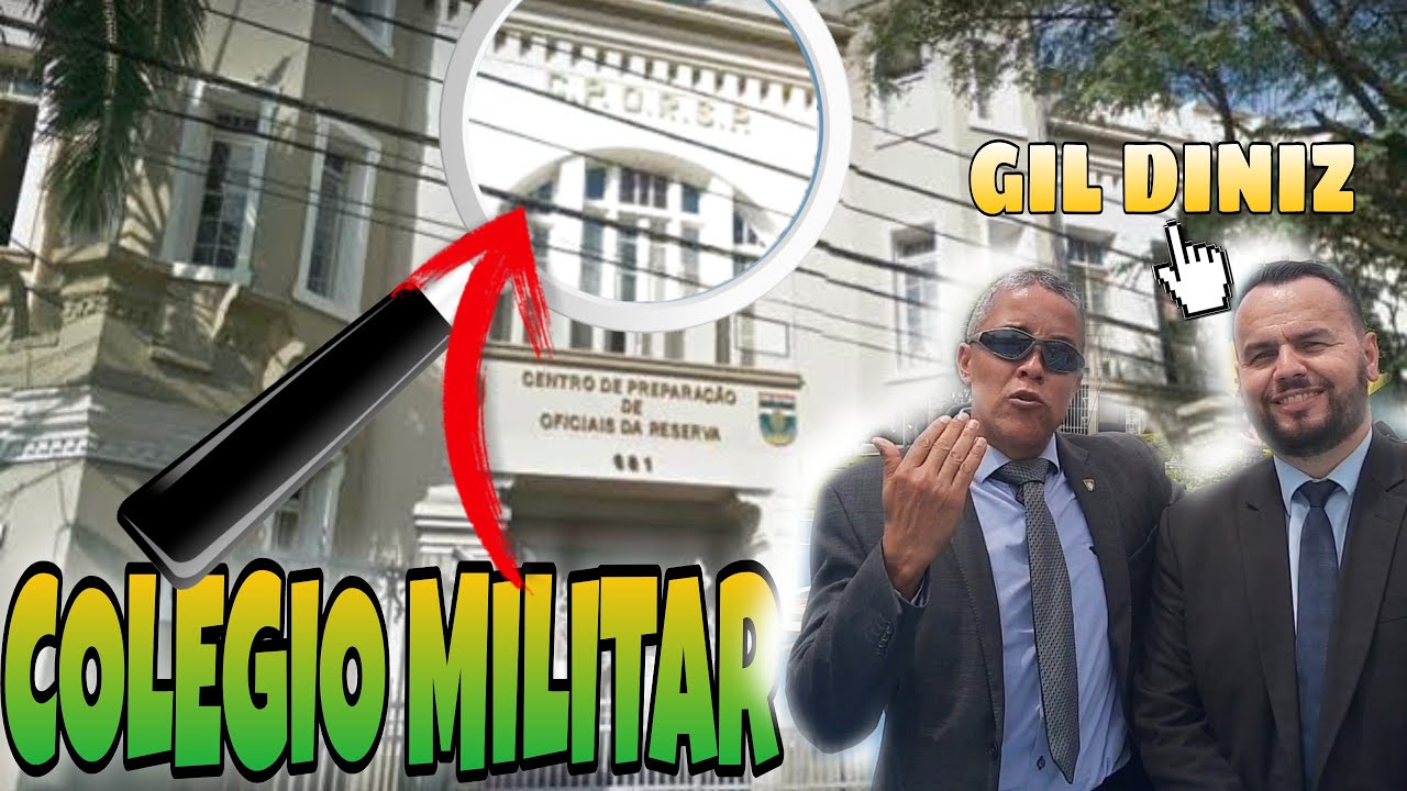 Deputado Estadual Gil Diniz - Colégio Militar de São Paulo - YouTube