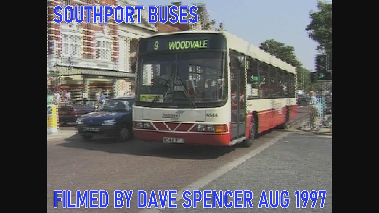 DS0349MDV Southport Buses Aug 1997 - YouTube