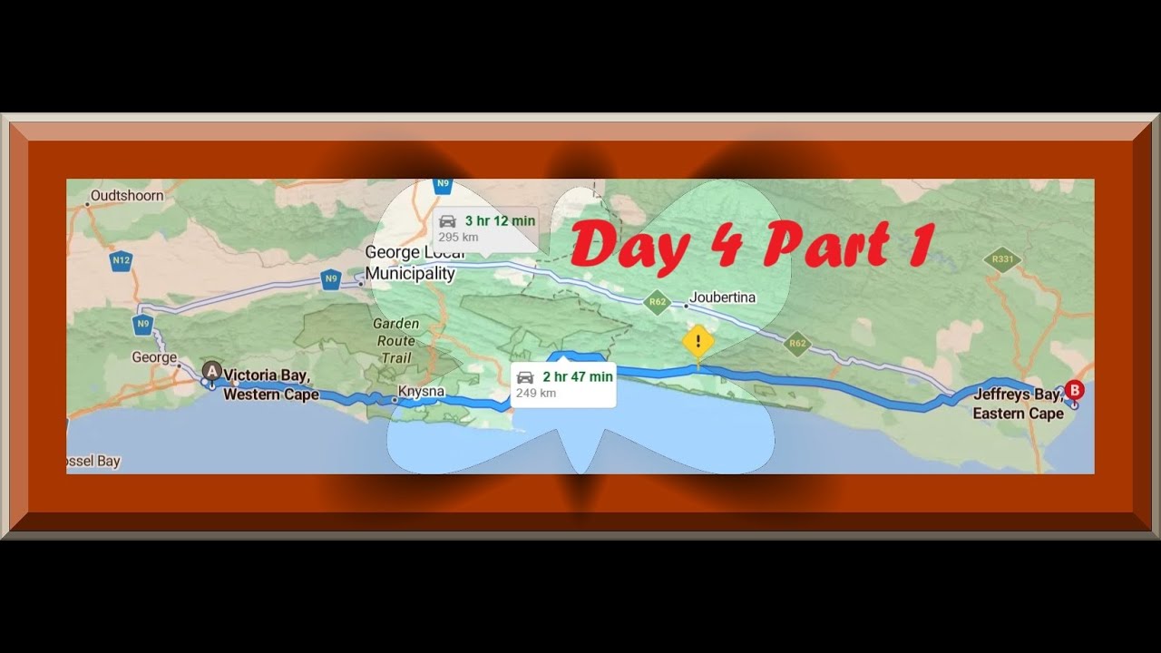 Day 4 Part 1 To Groot river pass to Natures Valley without spiders and ...