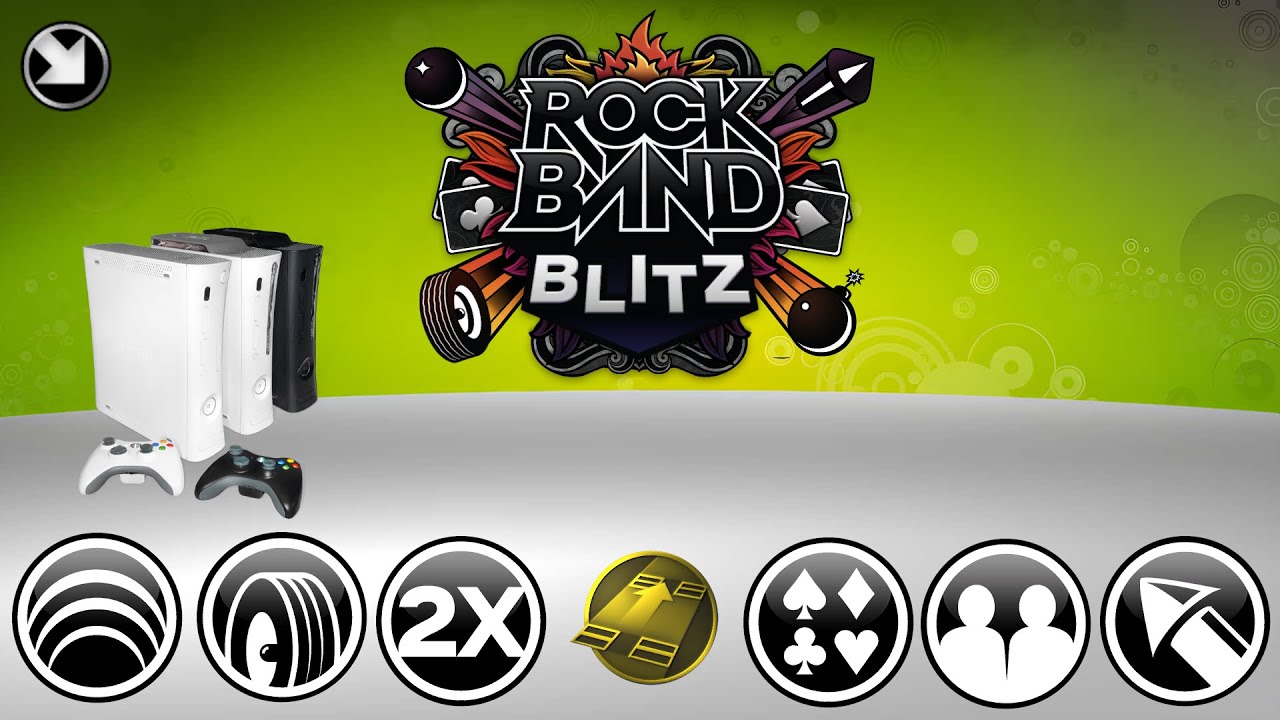 How to play Rock Band Blitz on an UNMODDED Xbox 360 with POWERUPS and ...