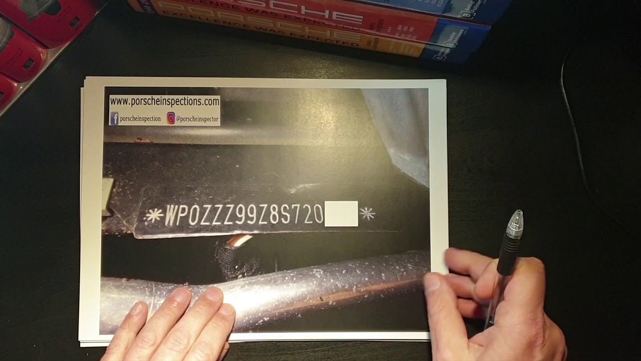 How to spot fake Porsche chassis numbers. Hints and tips on VIN tags ...