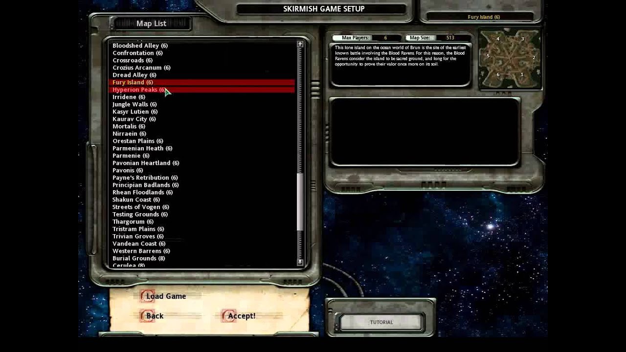 Soulstorm Skirmish: The skirmish maps - YouTube