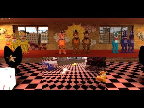 Gmod FNAF | New NPCs Battle - YouTube