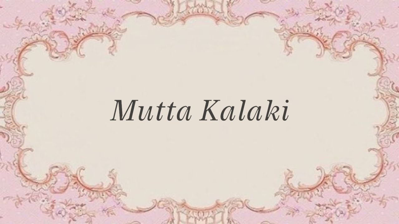 Mutta Kalaki | Song Lyrics | G.V. Prakash Kumar - YouTube