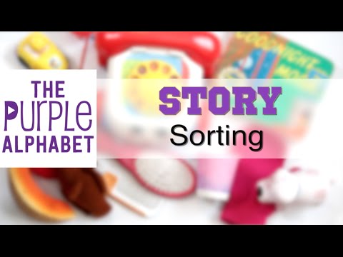 Sorting Activities for Kids with Storybooks - YouTube