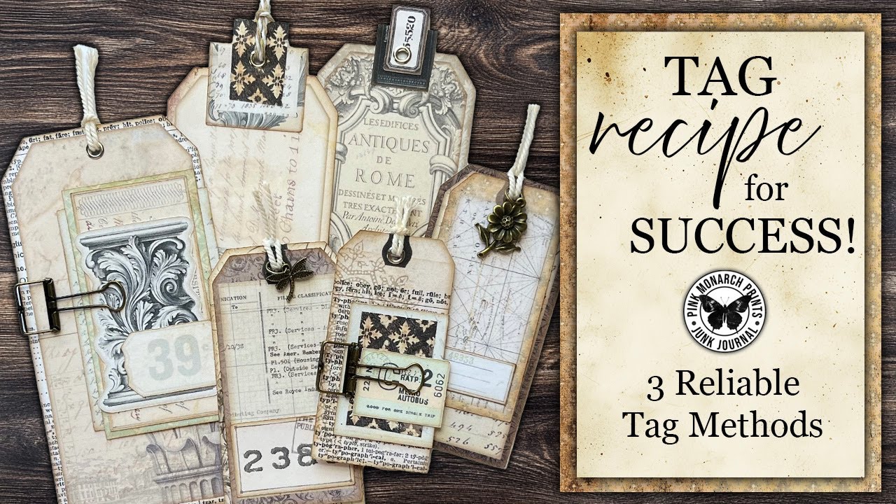 Tag 'Recipe' for SUCCESS! 3 Reliable Methods to make BEAUTIFUL tags ...