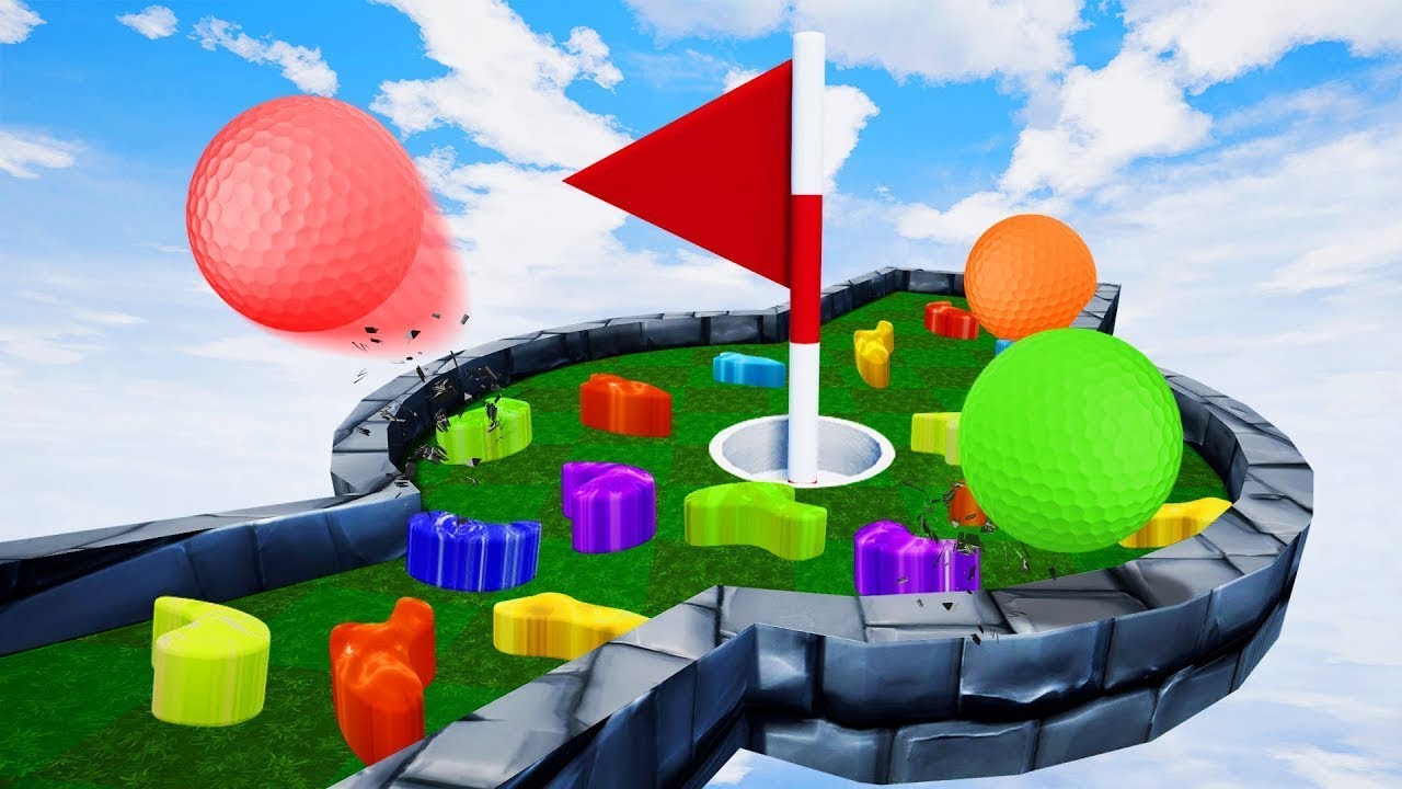 ?! SPONGEBOB in Golf It !? mit @AANDRE und @ryney - YouTube