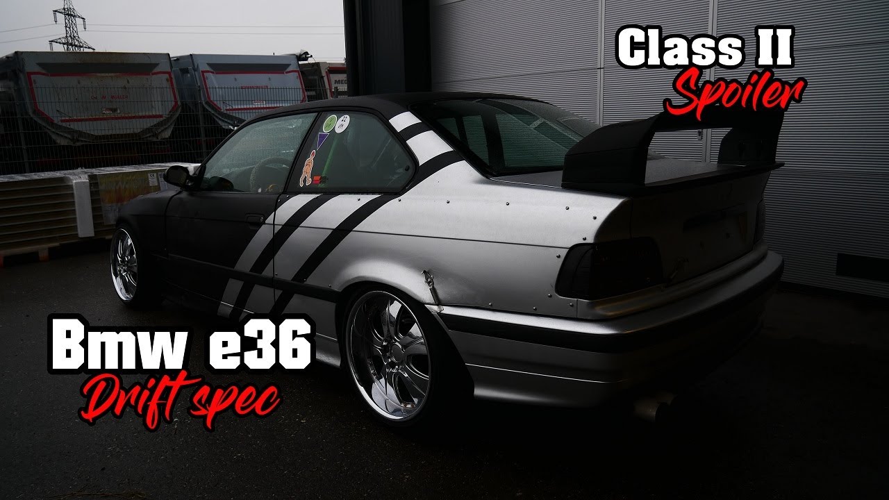 Bmw e36 Class 2 Spoiler | Driftcar - YouTube