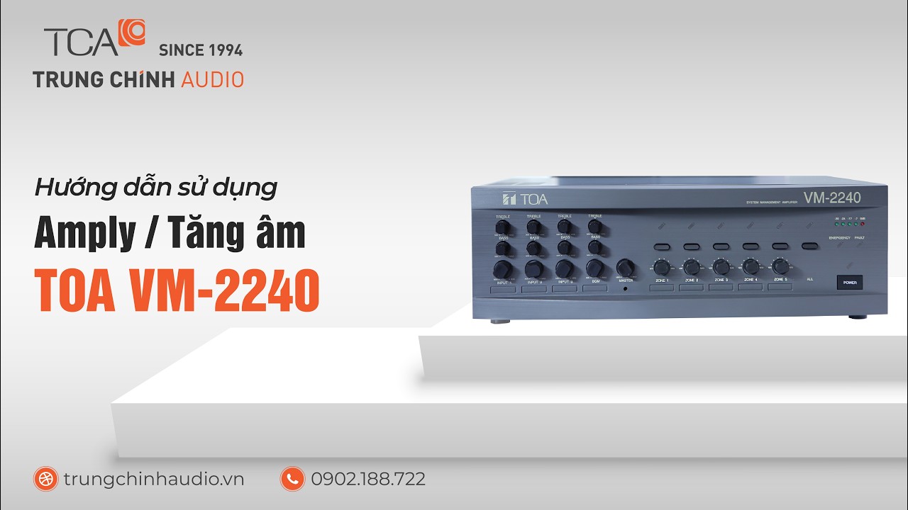 [REVIEW] AMPLY MIXER TOA A-230 HV | TCA - YouTube
