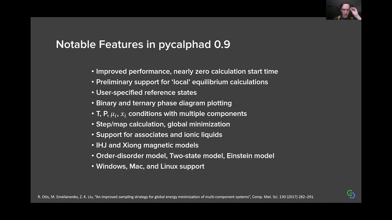2021 06 28 MGF Workshop PyCalphad (Richard Otis) - YouTube