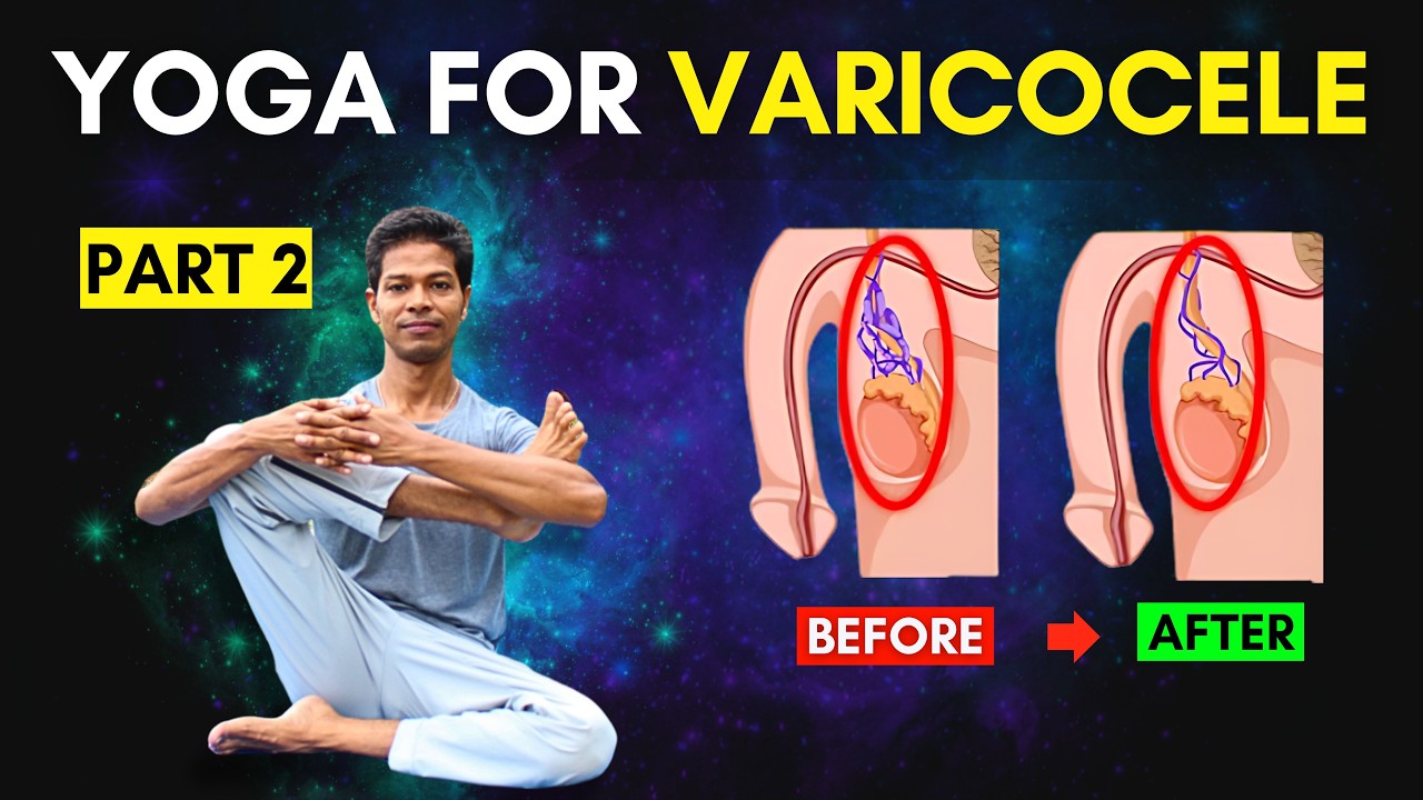 Varicocele Exercises Part 2 Follow Along At Home | Yoga for Varicocele ...